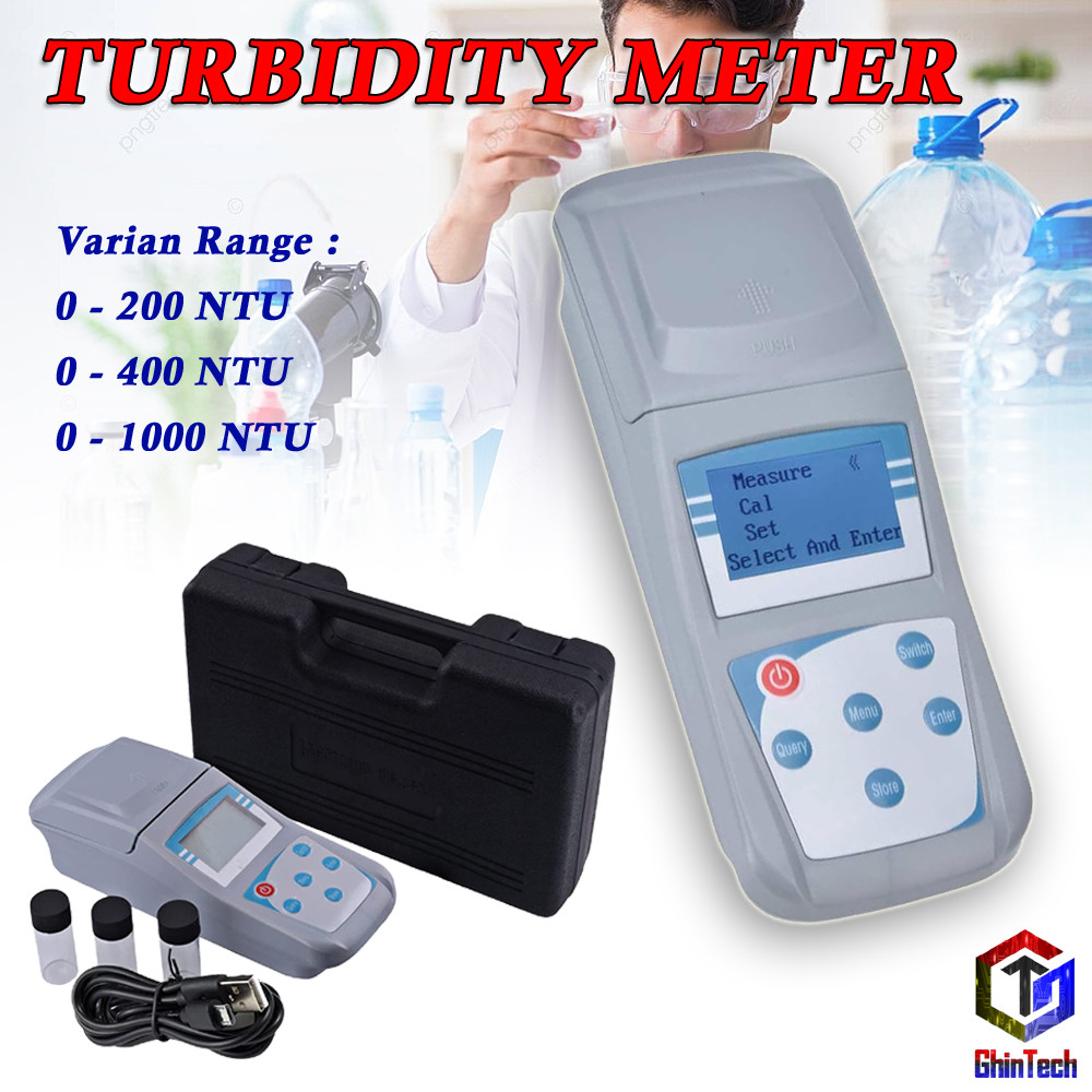 Jual Turbidity Meter Digital Portable Turbidimeter Sensor Alat Ukur Kekeruhan Air | Shopee Indonesia