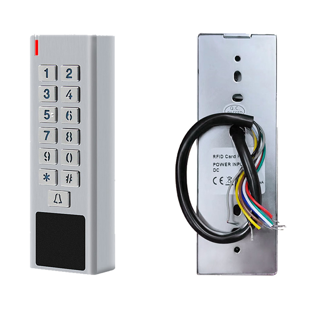 Jual Door Access Control Keypad RFID Reader 2000 User Wiegand input ...