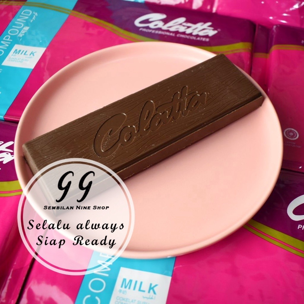 Jual Colatta 200 Gram MILK Compound Chocolate Cokelat Susu Coklat ...