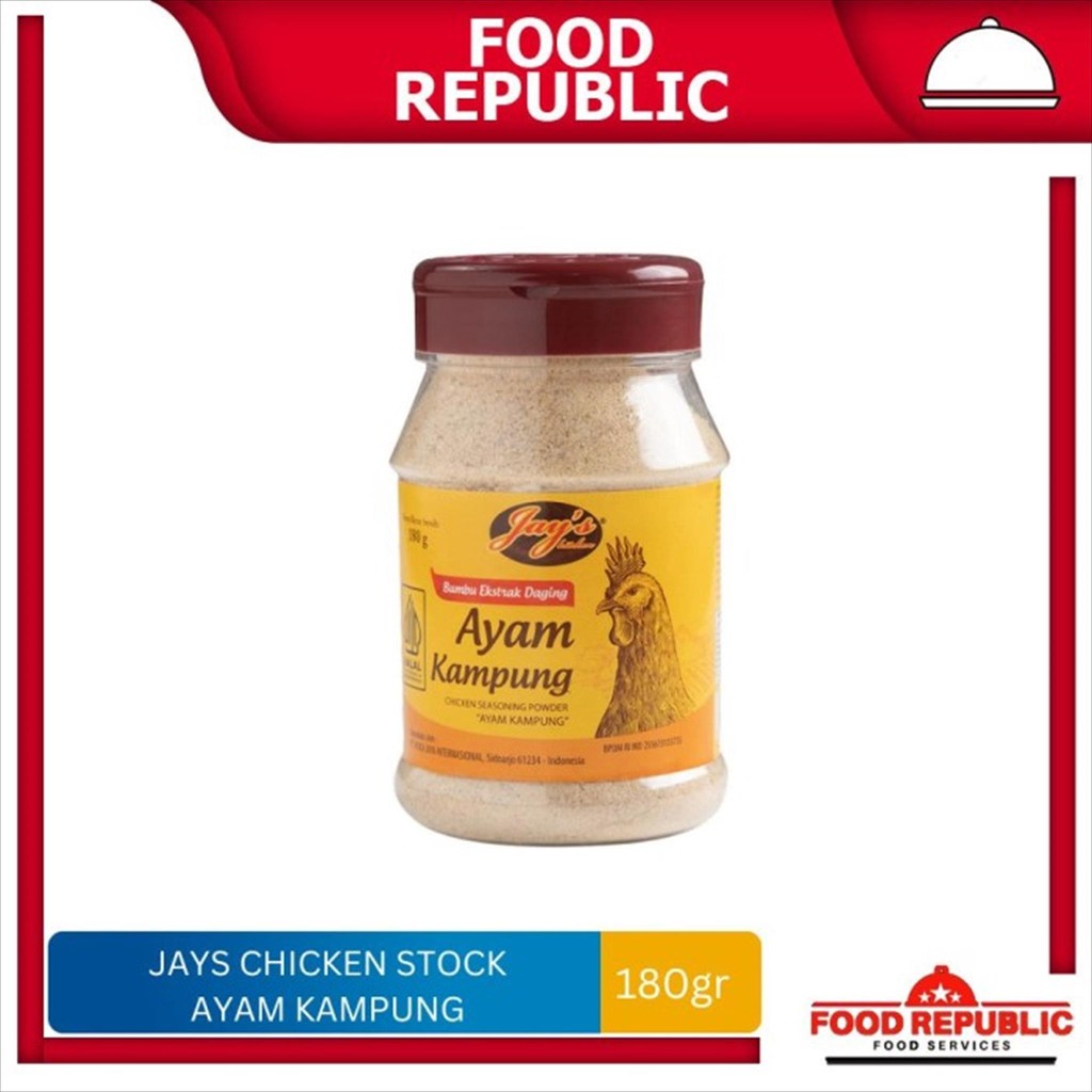 Jual Jays Chicken Stock Kaldu Ayam Kampung Bubuk 150 GR TANPA MSG dan ...