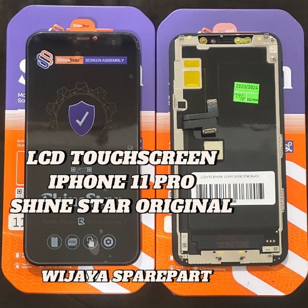 Jual LCD+TS IPHONE 11 PRO SHINE STAR ORIGINAL BLACK | Shopee Indonesia