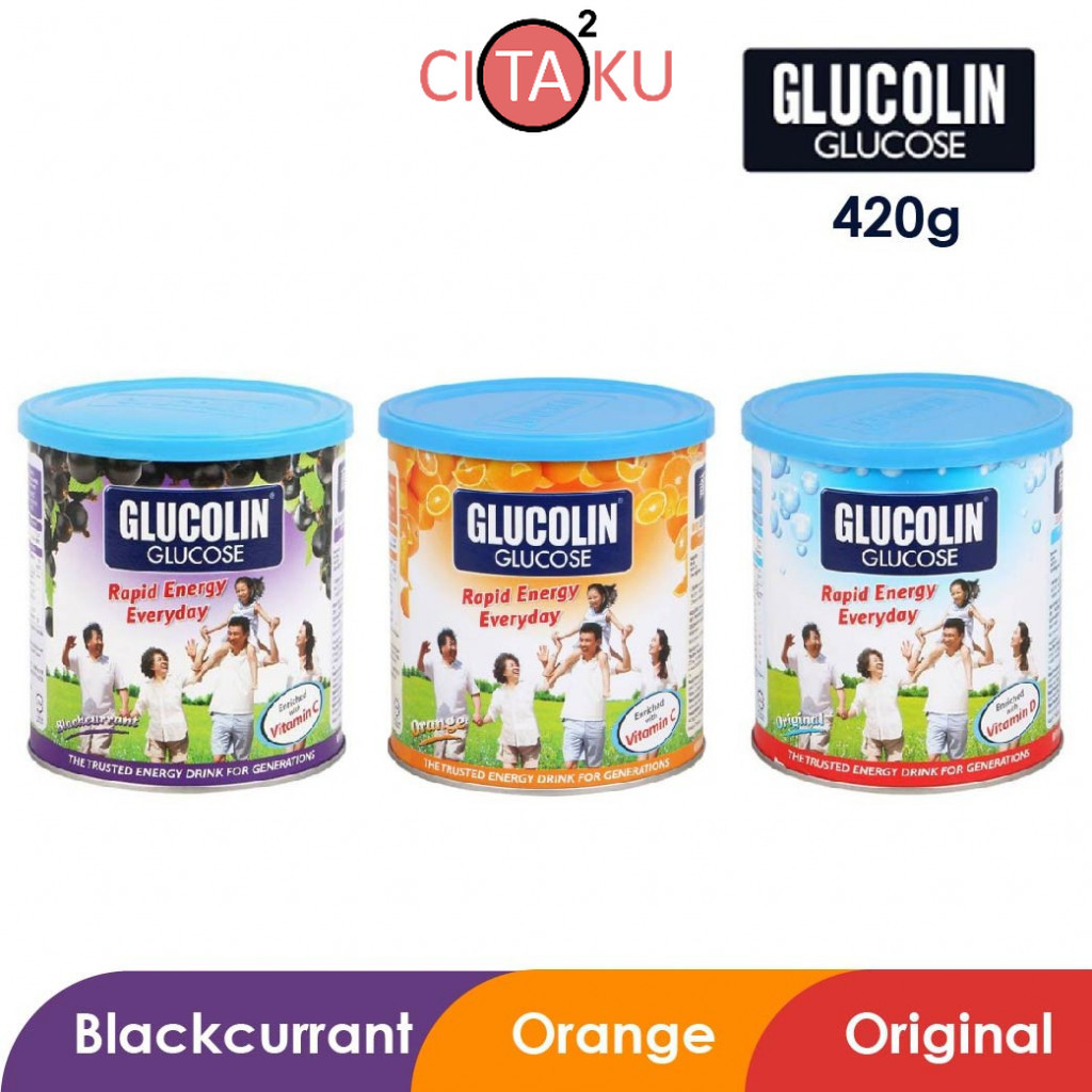 Jual Glucolin Glukosa Glucose Original Malaysia 420g Kaleng | Shopee Indonesia