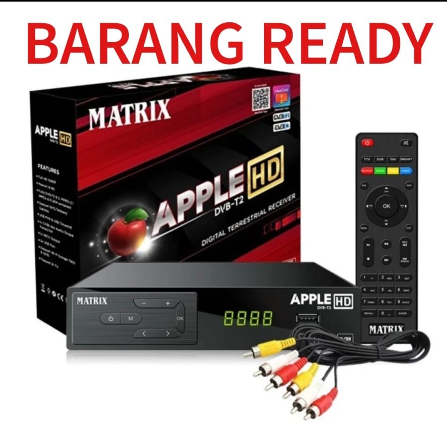 Jual SET TOP BOX STB RECEIVER TV DIGITAL MATRIX APPLE DVBT2 DVB T2 ...