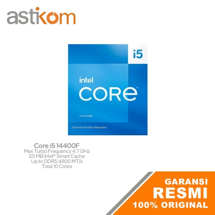 Jual Intel Core i5 14400F LGA1700 BOX | Shopee Indonesia