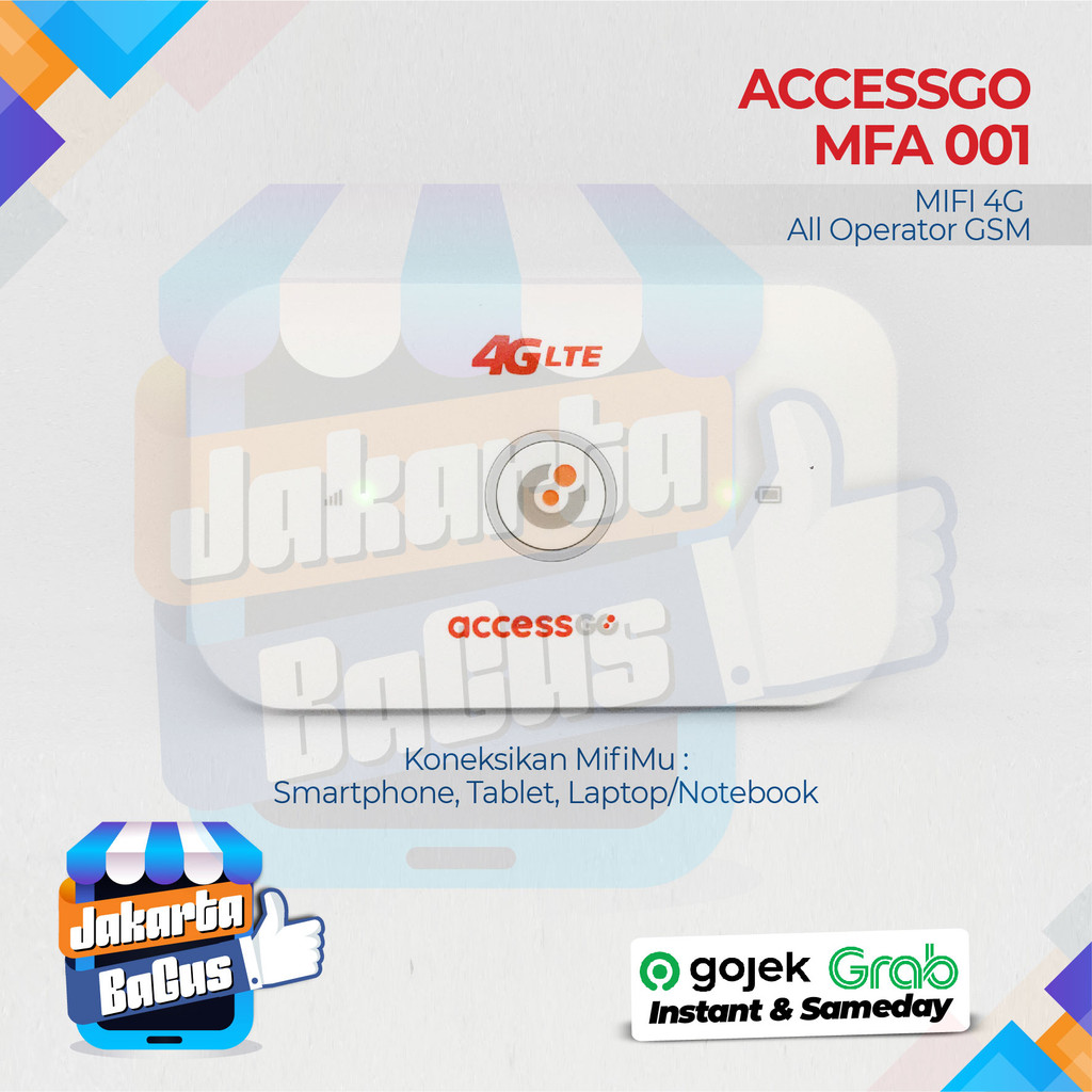 Jual Modem wifi Sim Card AccessGo MiFi MFA-001 4G All Operator GSM ...