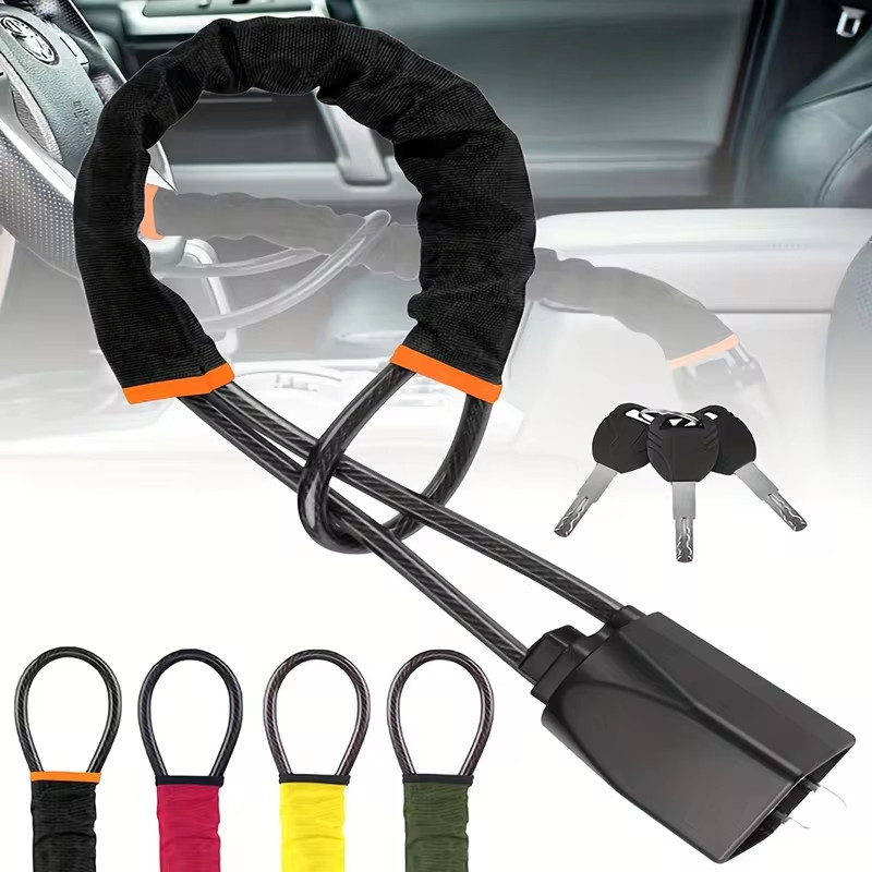 Jual Universal anti-theft device for car steering wheel lock, safety ...