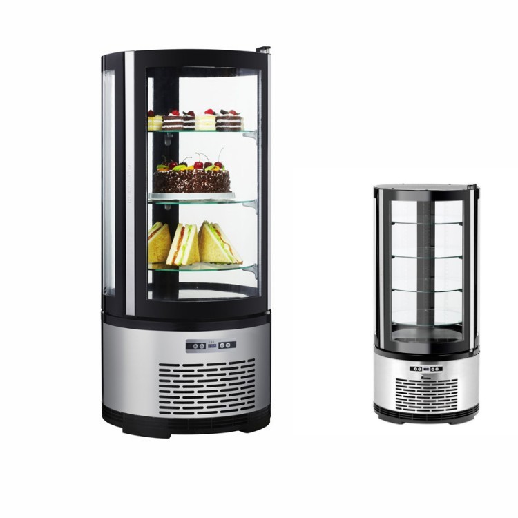 Jual Commercial Small Glass Counter Upright Glass Bakery Display Cooler ...