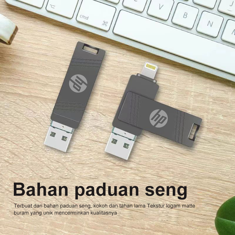 Jual Flash Drive OTG IOS for iphone 6/14 pro Flashdisk USB3.0 3 IN 1 ...