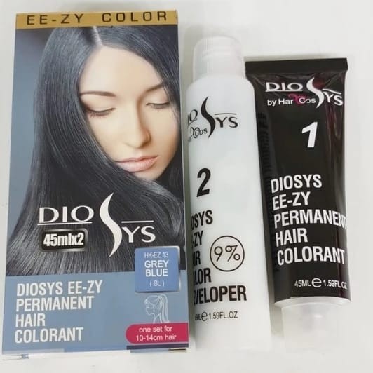 Jual DIOSYS EE-ZY COLORING SET GREY BLUE 13 - 45ML | Shopee Indonesia