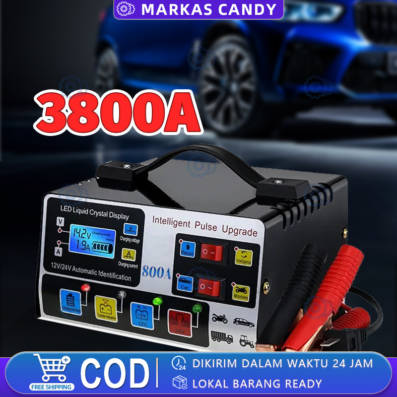 Jual Charger Aki Otomatis Smart Intelligent Auto Repair Mobil Motor ...