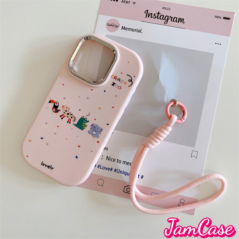 Jual 【Jam Case】case iPhone 11 binatang kecil yang lucu Casing ponsel ...