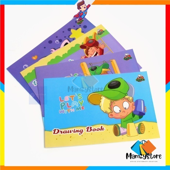 Jual Buku Gambar A4 Dodo Drawing book kertas tebal Terlaris 1Pcs saja ...