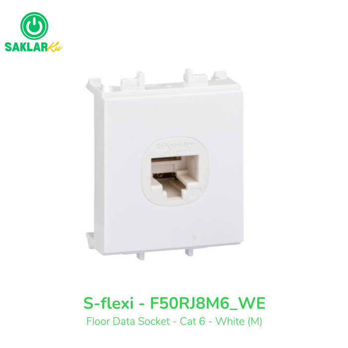Jual Schneider Electric S-Flexi - floor data socket - category 6 ...