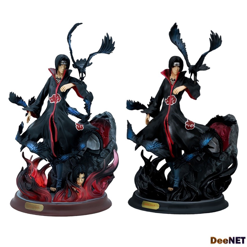 Jual Itachi Uchiha Raven Ferret Flame Naruto Shippuden 29cm Action ...