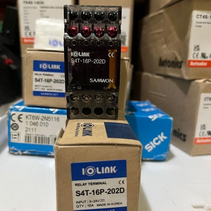 Jual SAMWON S4T-16P-202D IO LINK SOLID STATE POWER RELAY 24VDC | Shopee ...