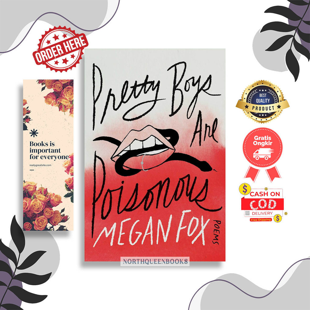 Jual Pretty Boys Are Poisonous: Poems by Megan Fox (English) | Shopee ...