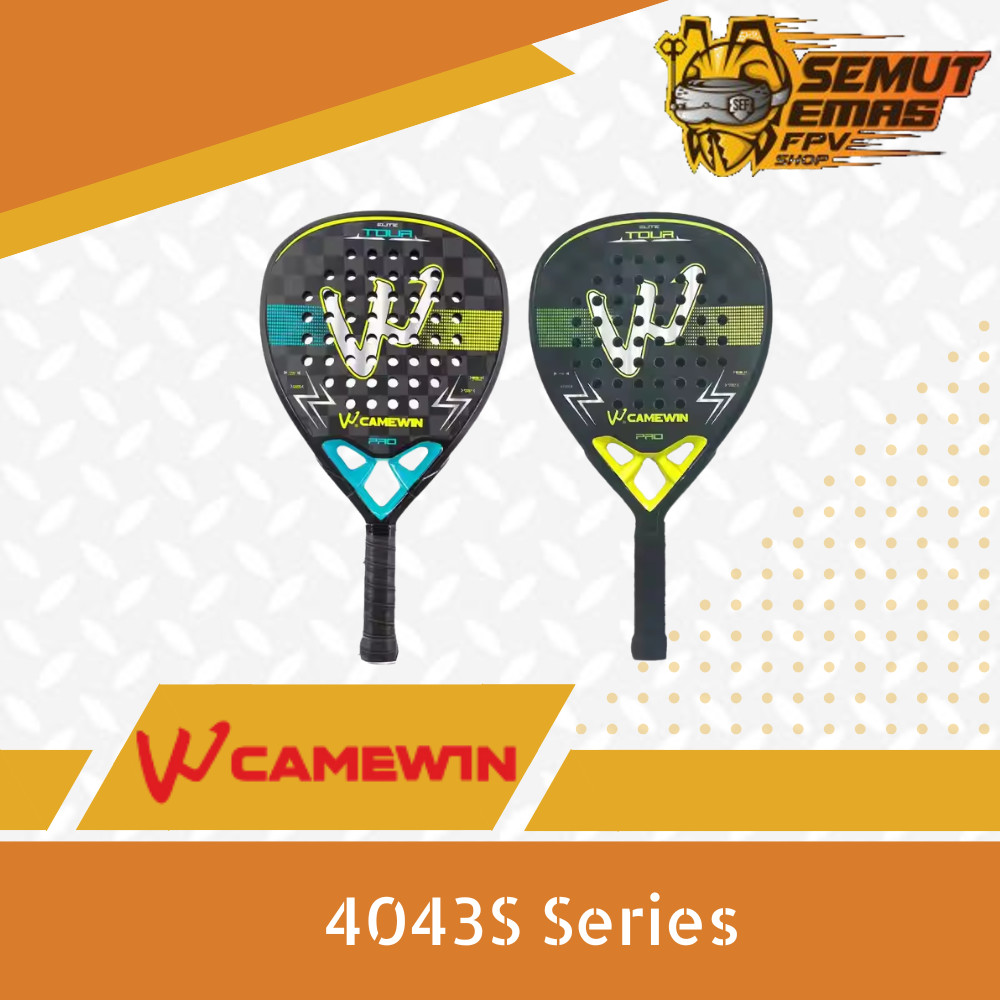 Jual CAMEWIN 4043 Profesional 18K Raket Padel Tenis RTS Raket Serat ...