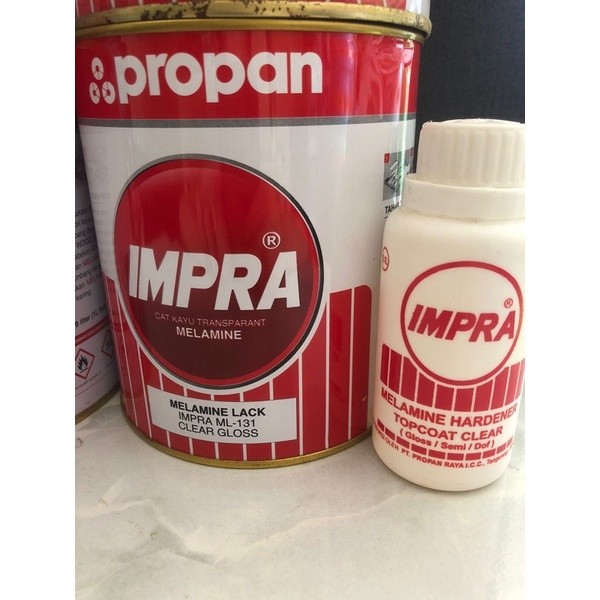 Jual Cat Impra ML 131 Melamine Lack Clear Gloss / Clear Doff | Shopee ...