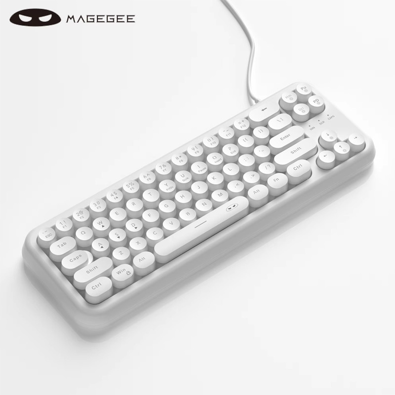 Jual MageGee Mini 60% Gaming Keyboard, RGB Backlit 61 Key Ultra-Compact ...