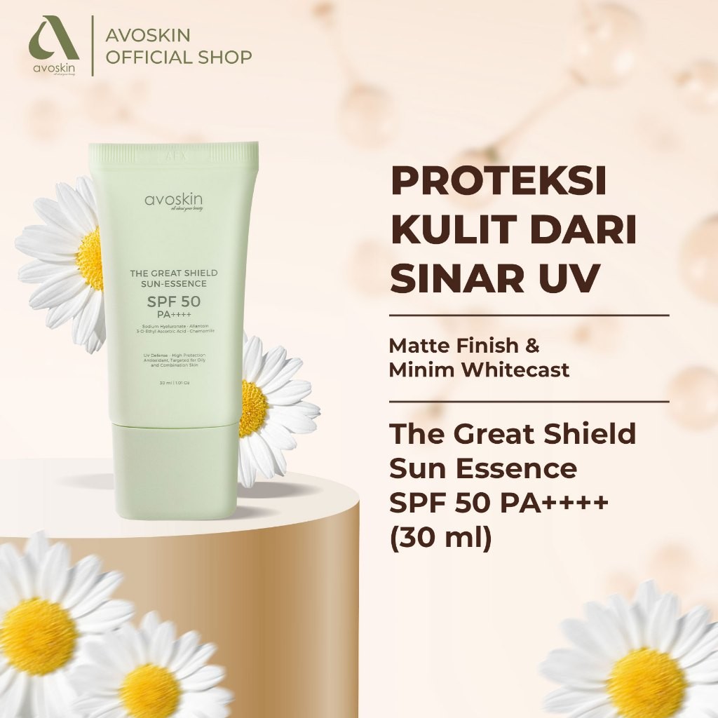 Jual [CREATOR] Sunscreen Avoskin The Great Shield SPF 50 PA++++ 30ml ...