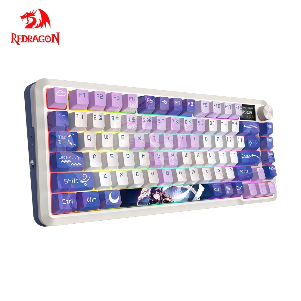 Jual REDRAGON FLEKACT K708 PRO RGB USB Mechanical Gaming Keyboard 82 ...