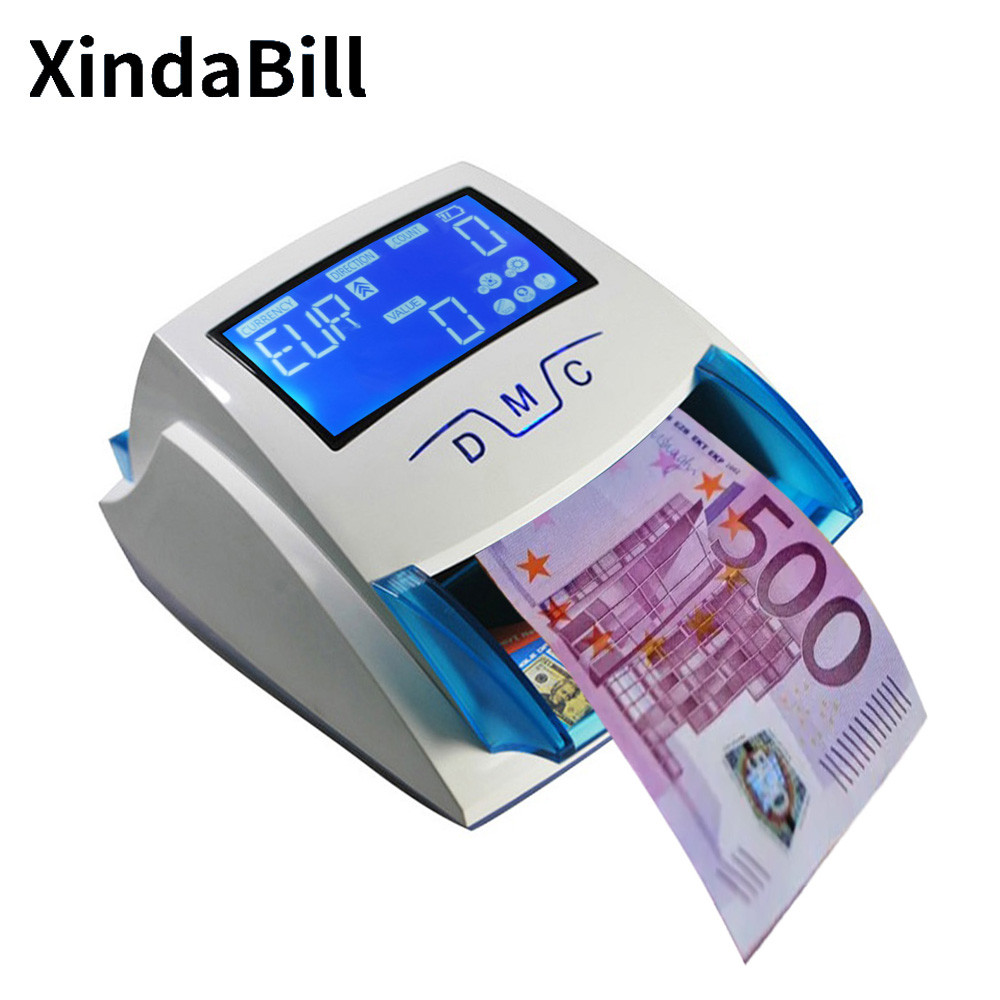Jual Mini Handy Banknote Detecting Machine Fake Euro Notes Money Bill ...