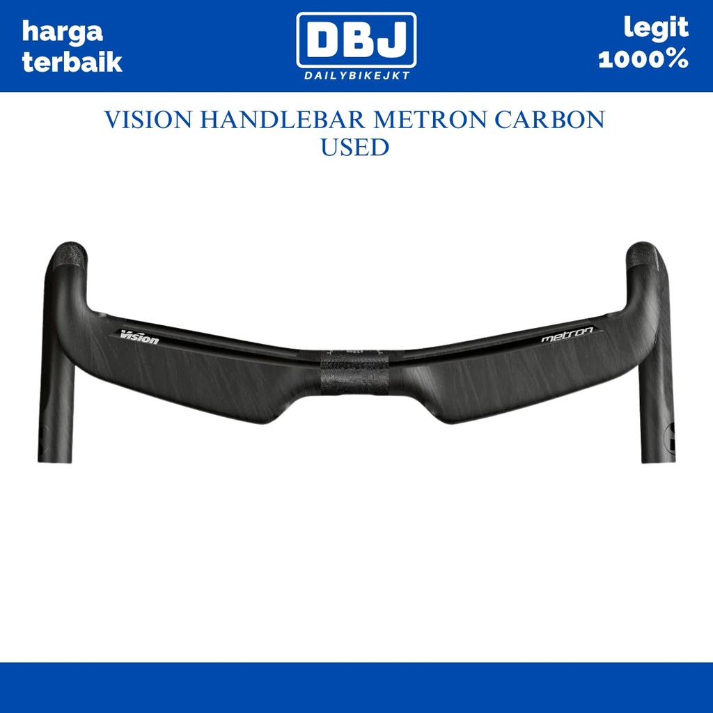 Jual VISION HANDLEBAR METRON CARBON USED | Shopee Indonesia
