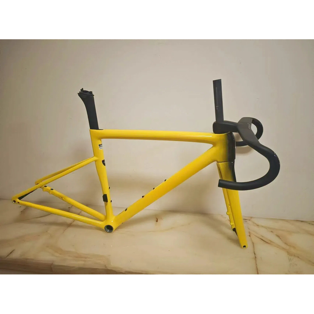 Jual BSA Threaded Carbon Road Bike Frame 2024 - T1100 Disc Brake, Di2 ...
