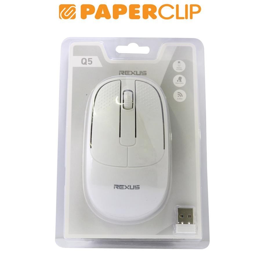 Jual MOUSE WIRELESS OFFICE REXUS Q5 3D | Shopee Indonesia