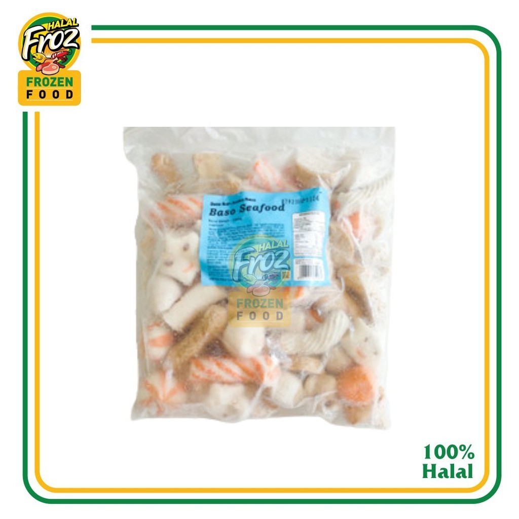 Jual Indomina Bakso mix seafood 1 Kg | Shopee Indonesia