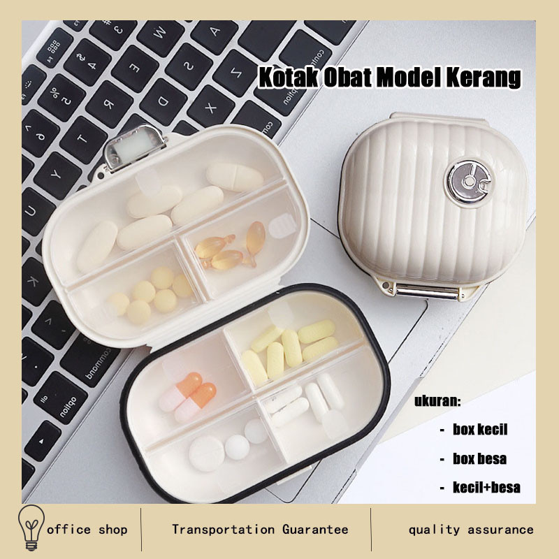 Jual Pill Box Mini Segel Kotak Obat Travel Case Jewel Daily Pill Box ...