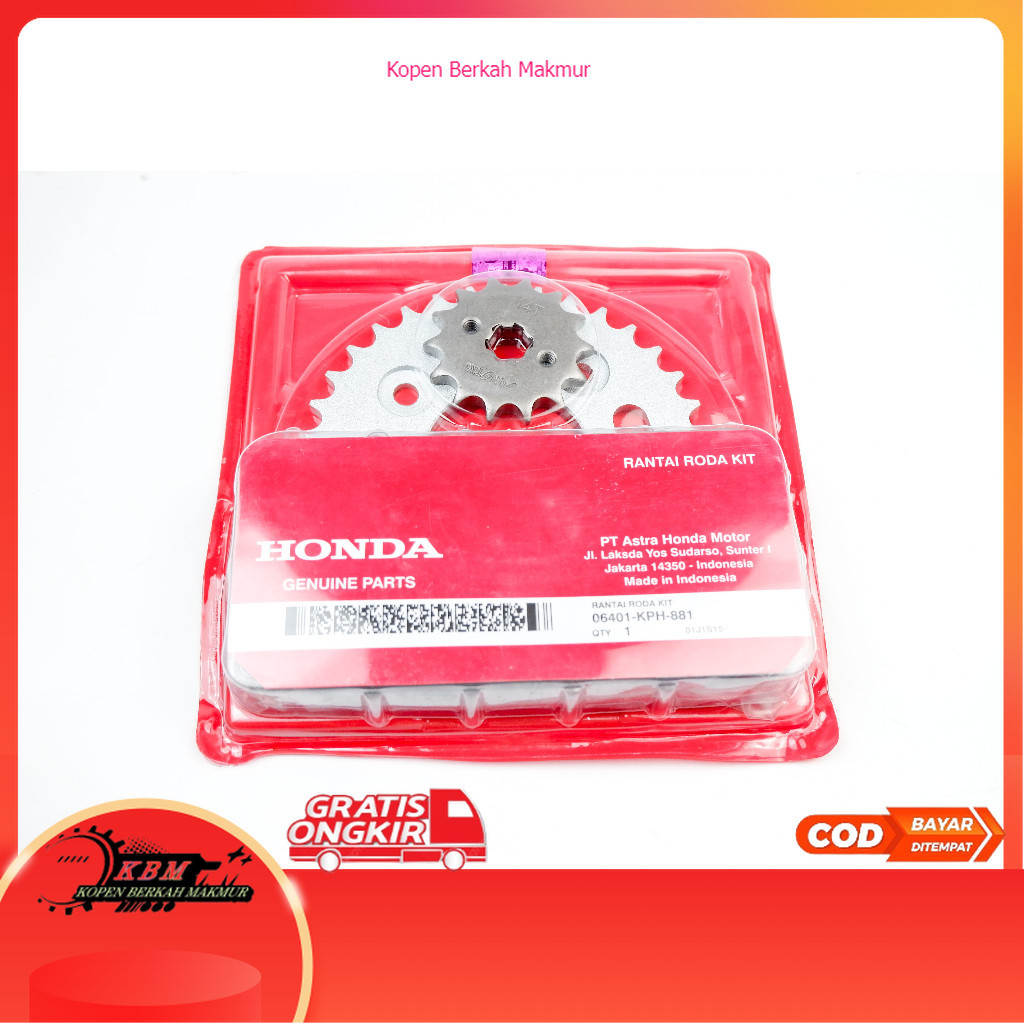 Jual GEAR SET MOTOR HONDA KHARISMA - GIR SET HONDA SUPRA X 125 - 06401 ...