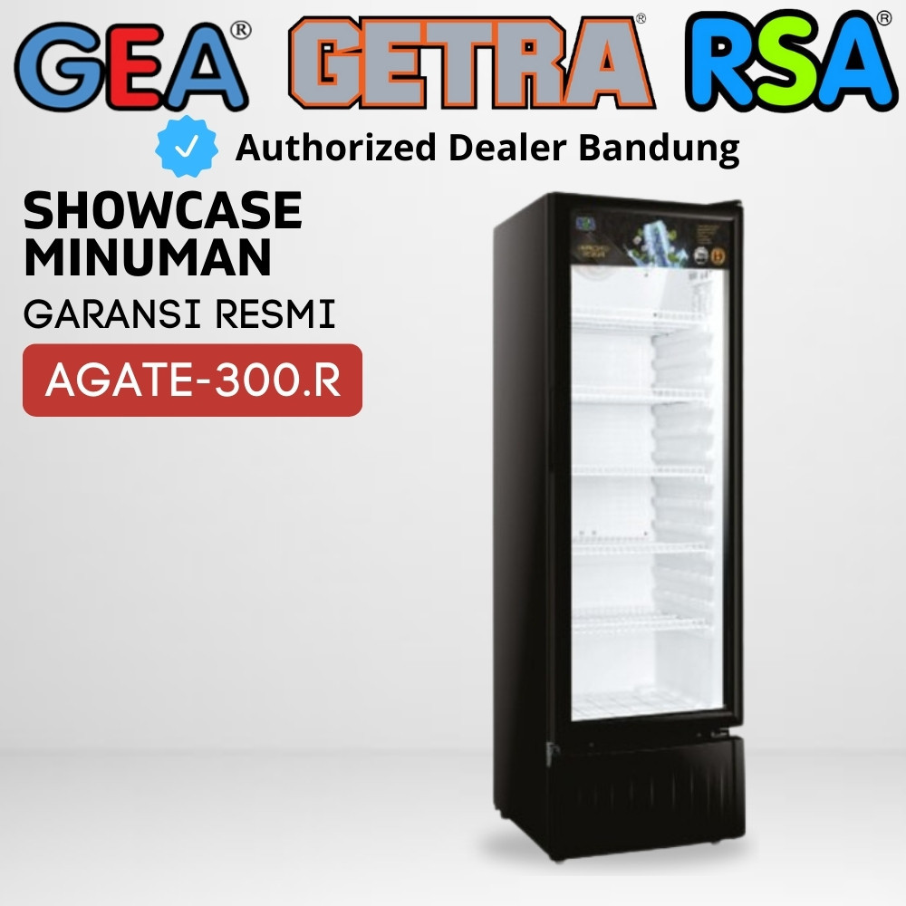 Jual Showcase Cooler RSA AGATE-300.R Kulkas Pendingin Minuman 5 Rak ...