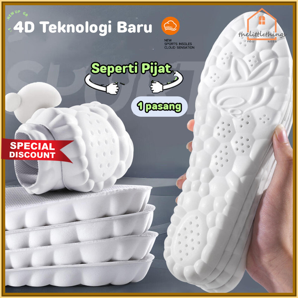 Jual Little Things COD Alas Kaki Insole Busa Empuk 1 Pasang / Busa Alas ...