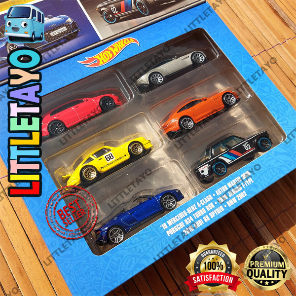 Jual HOTWHEELS LOOSE EUROPEAN CAR CULTURE MULTIPACK 6 PACK EXCLUSIVE ...
