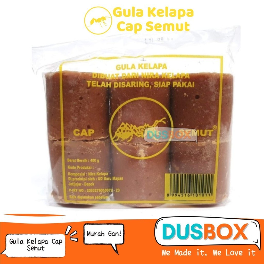 Jual Gula Kelapa Cap Semut/ Gula Merah Semut 400gr / Gula Merah Nira ...