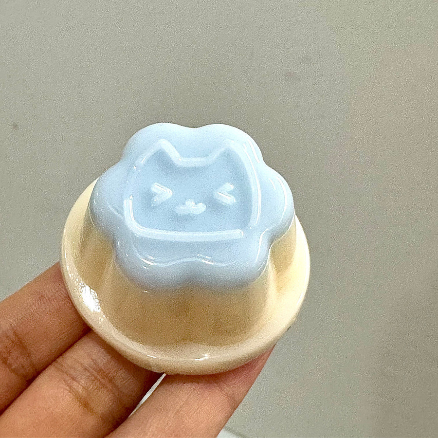 Jual Squishy Kawaii Cat Mini Caramel Jelly Pudding Pinch Squeeze ...