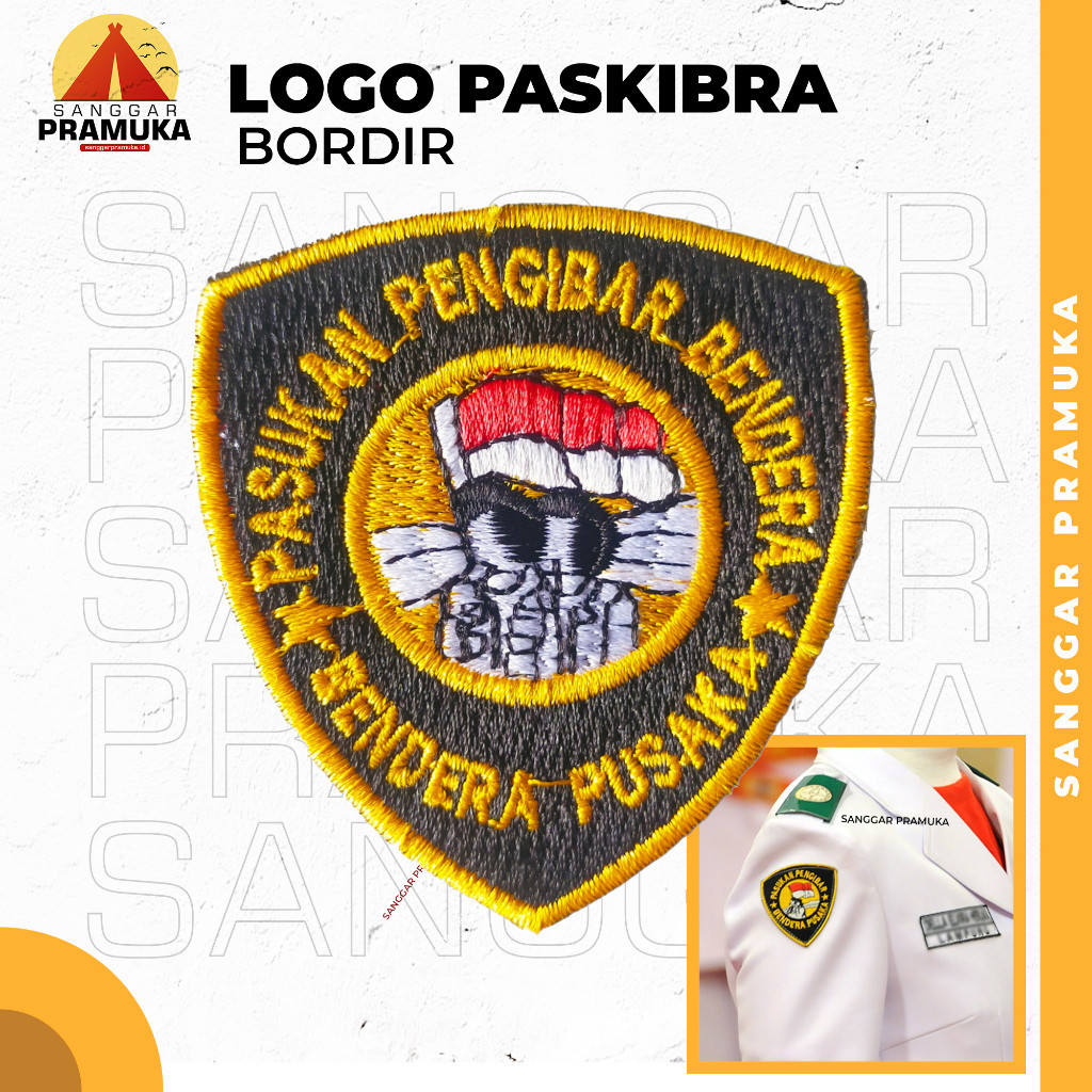 Jual Logo Paskibraka / Bet Paskibraka / Badge Paskibraka / Logo ...