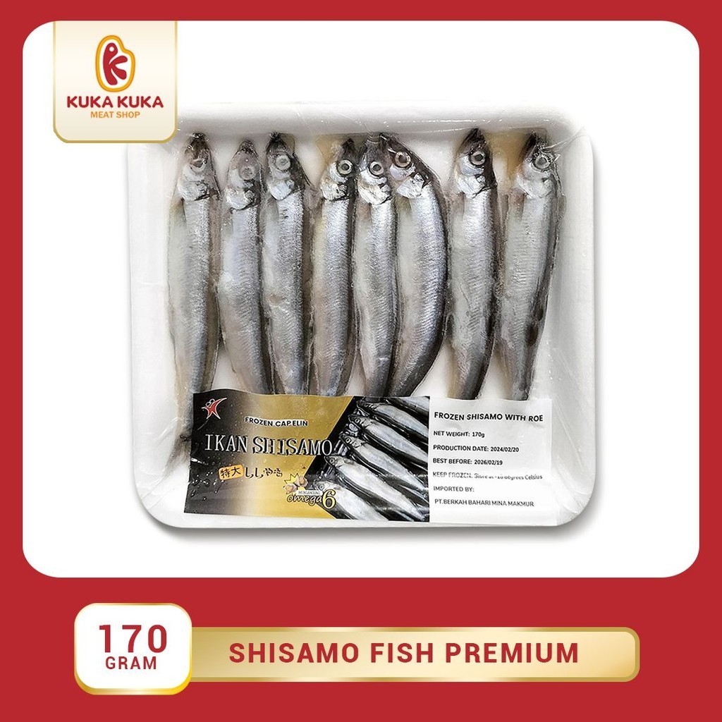 Jual Ikan Shisamo Capelin Sisamo isi Telur Telor Ikan Tobiko fresh ...
