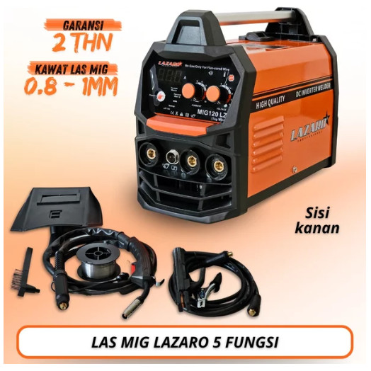 Jual Trafo Las Inverter Mesin Las LAZARO MIG MMA120 LZ Mesin Travo ...