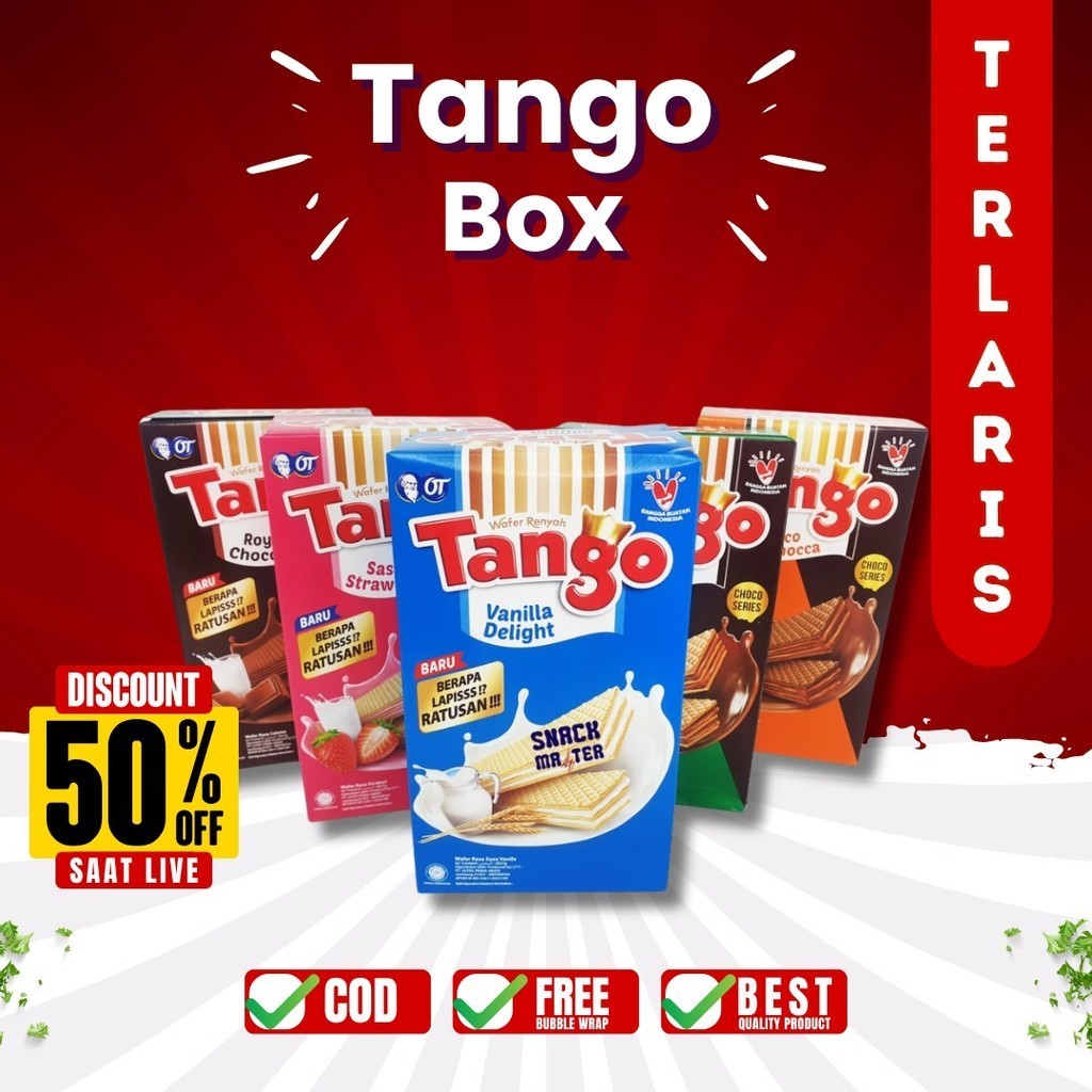 Jual BOX WAFER TANGO 500 ALL VARIAN | Shopee Indonesia