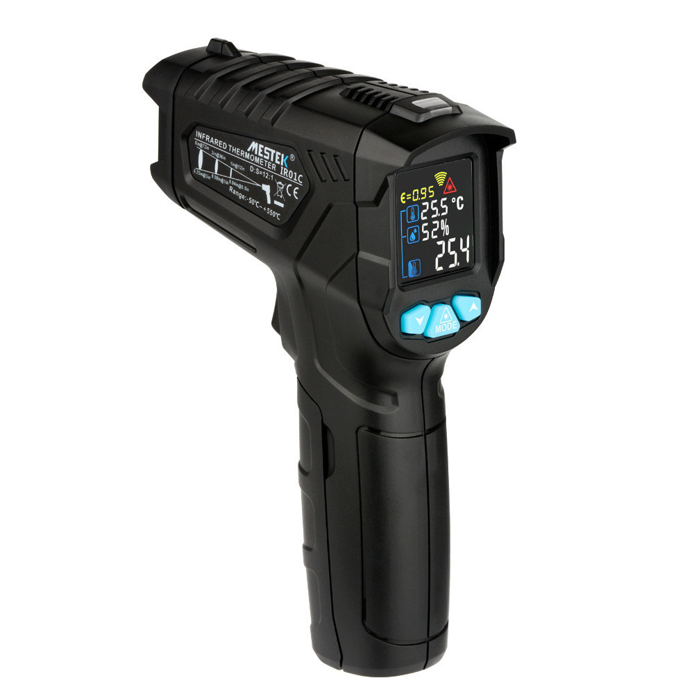 Jual Mestek Digital Infrared Thermometer Laser termometro Pyrometer Non ... Jual Mestek Digital Infrared Thermometer Laser termometro Pyrometer Non ...