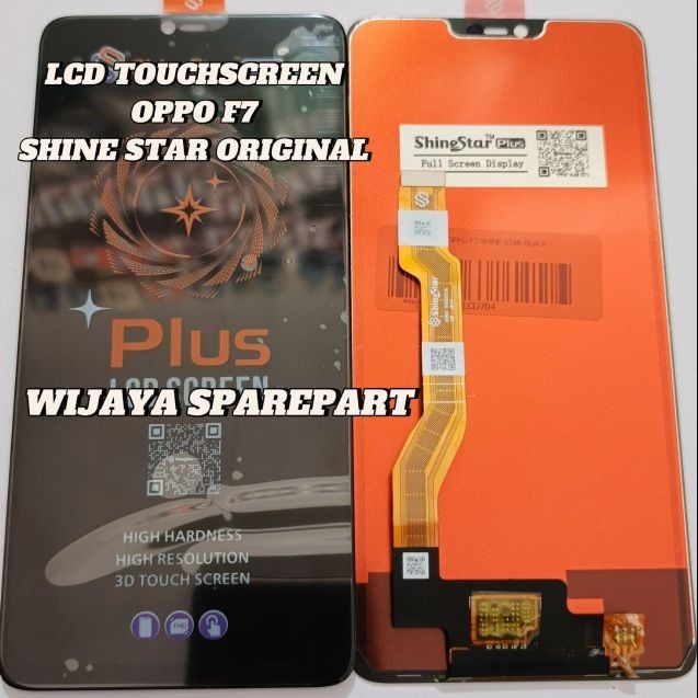 Jual LCD+TS OPPO F7/F7 PRO SHINE STAR ORIGINAL BLACK | Shopee Indonesia