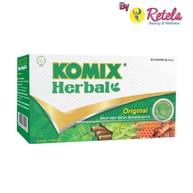 Jual KOMIX HERBAL ORIGINL 6 SACHET 15ML | Shopee Indonesia