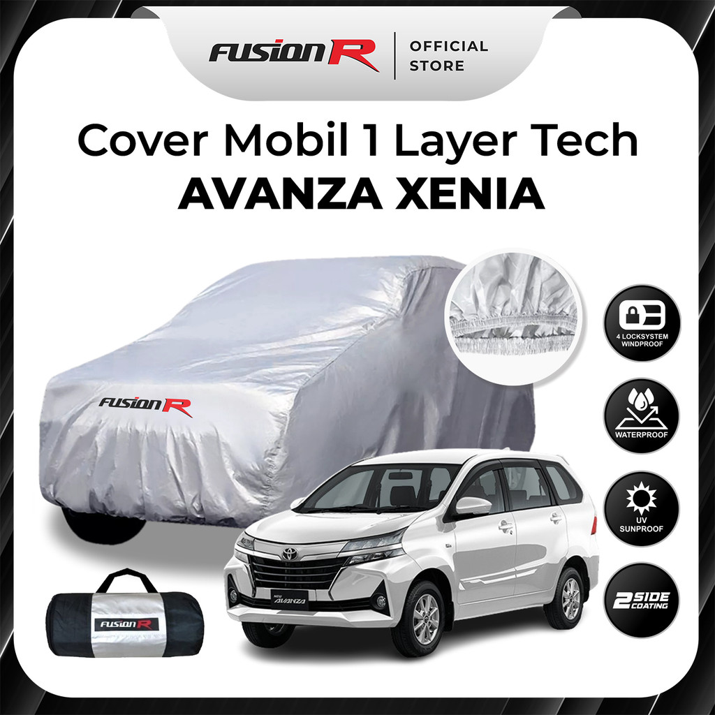 Jual FUSION R Cover Sarung Mobil Putih Avanza Xenia | Shopee Indonesia