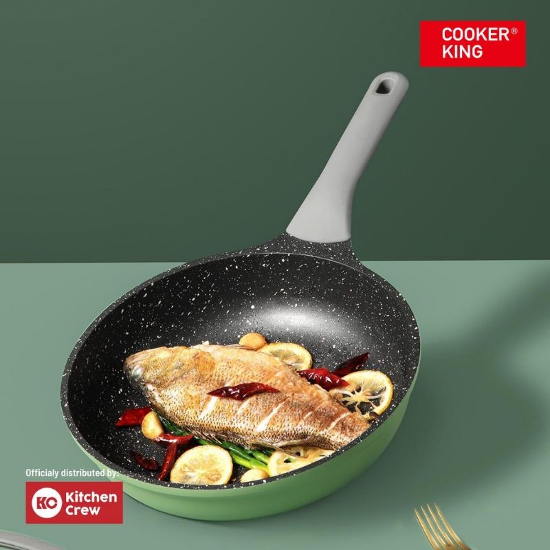 Jual Cooker King Fry Pan 26cm bukan Carote / Wajan Teflon Anti Lengket ...
