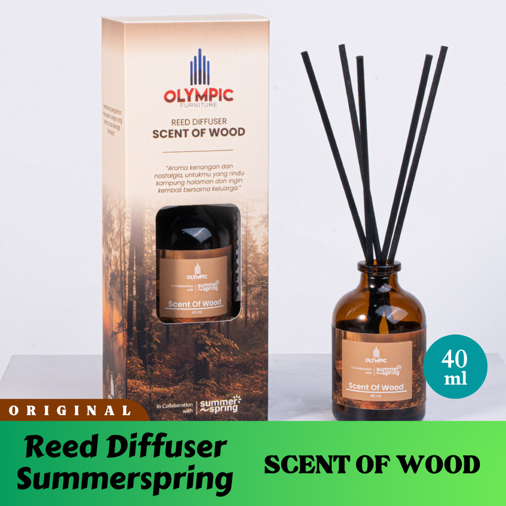 Jual Reed Diffuser OLYMPIC- Scent of Woods Kolaborasi Summer Spring ...