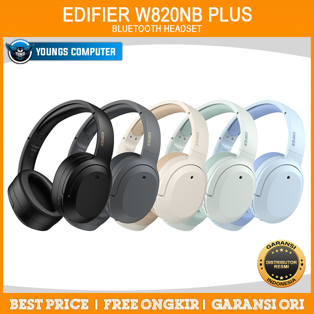 Jual Bluetooth Headset EDIFIER W820NB Plus Wireless Hi-Res Audio ...