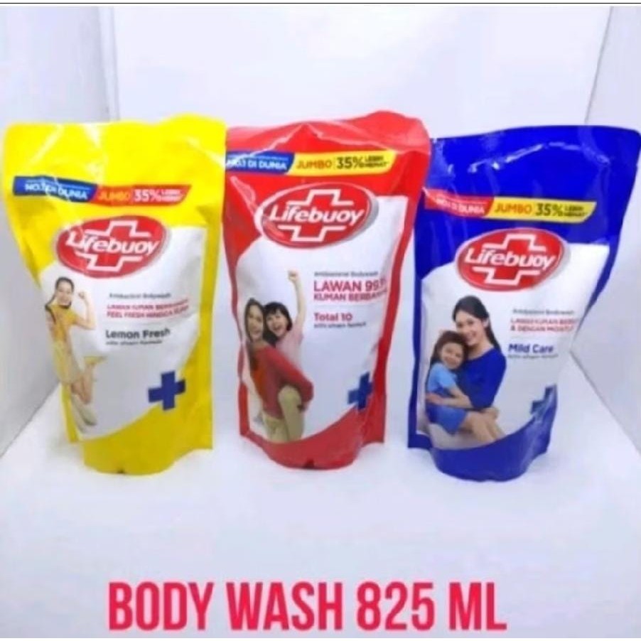 Jual Lifebuoy Sabun Mandi Cair 800 ML Anti Bacterial Body Wash 100 % ...