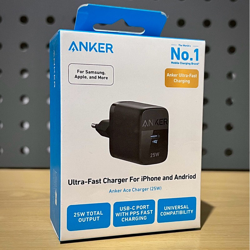 Jual ANKER Adapter Kepala Charger 25W Usb C Super Fast Charging premium ...